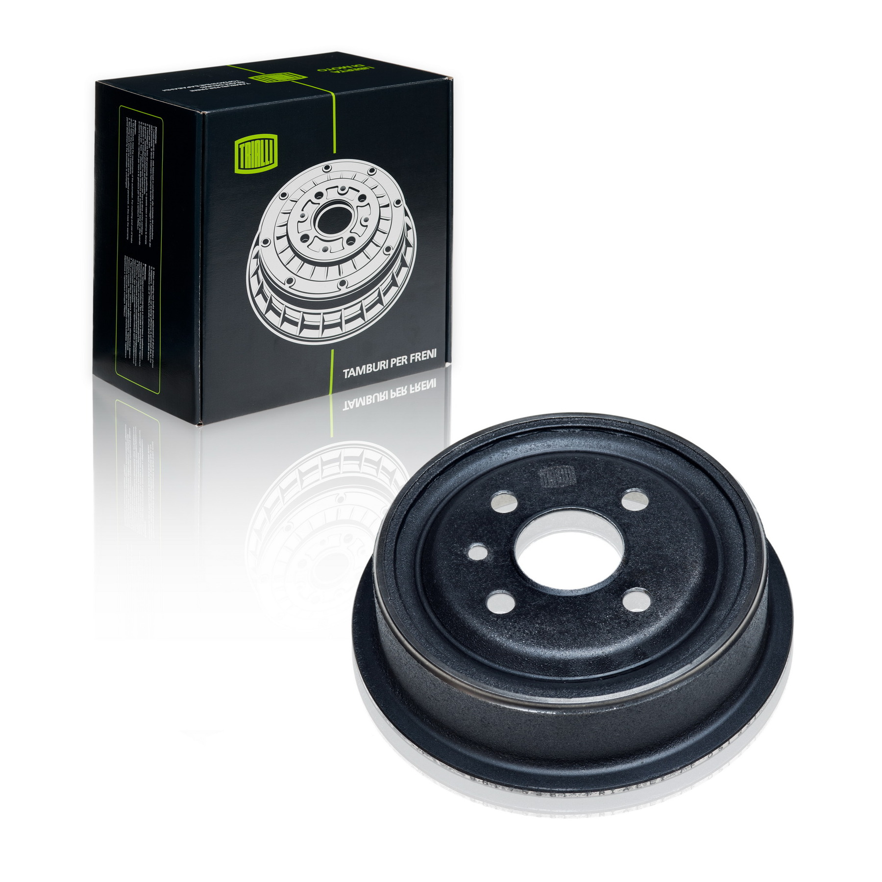 TRIALLI TF051231 (08849 / 100953 / 1263500500) барабан торм. Daewoo (Дэу) / Opel (Опель) Espero (Эсперо) /