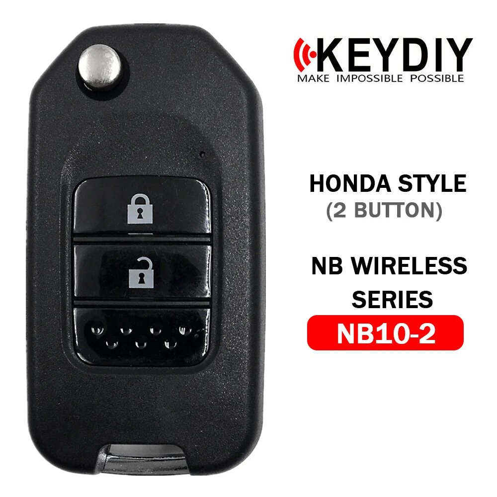 KEYDIY NB10-2 2-кнопочный ключ для Honda