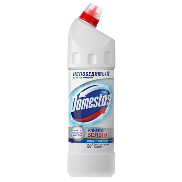 Средство для туалета DOMESTOS Ультра Белый гель 1л