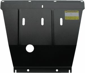 Защита картера двигателя, КПП. 2 мм, Сталь. для Renault Espace 1996-2002, Motodor.01704