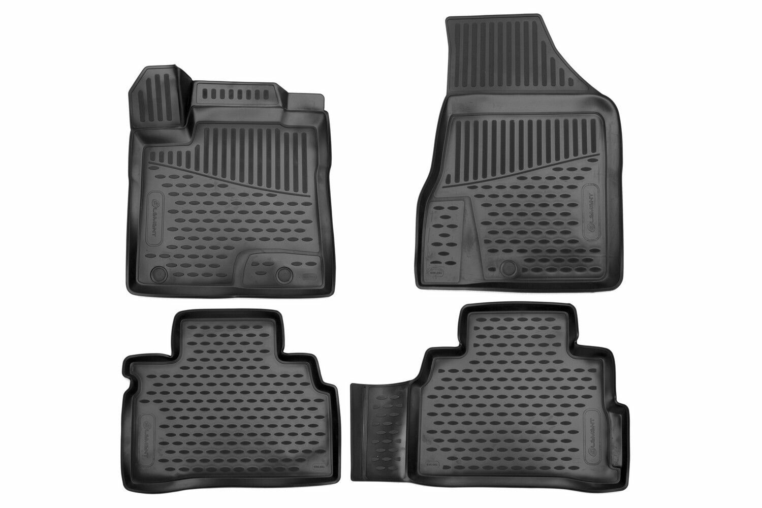 Коврики 3D в салон NISSAN Murano, 2016-, 4 шт. (полиуретан) Element. ELEMENT3D3661210K