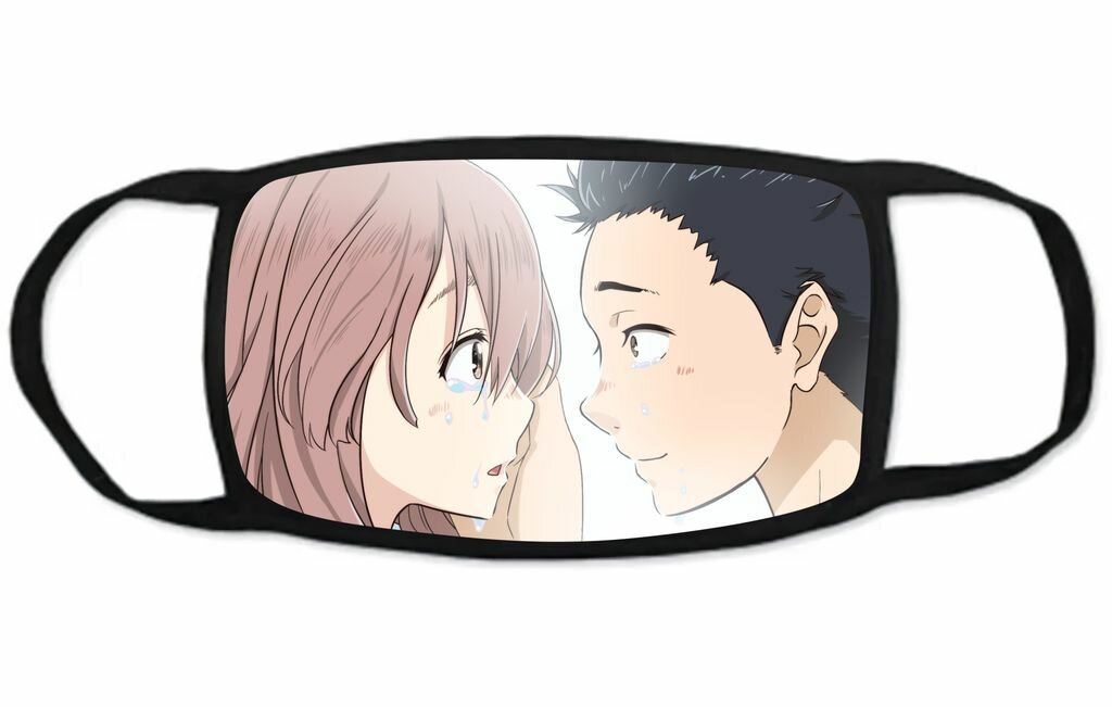 Маска на лицо Форма Голоса №1, Взрослая - 20 на 12, 5 см