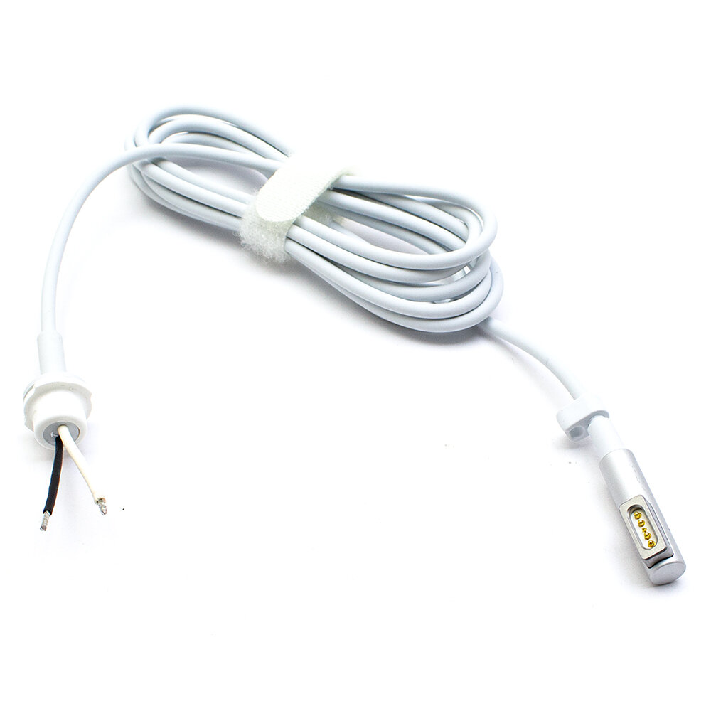 Кабель зарядки для блока питания Macbook с разъемом Magsafe1 45 Ватт длина 170 см 2pin