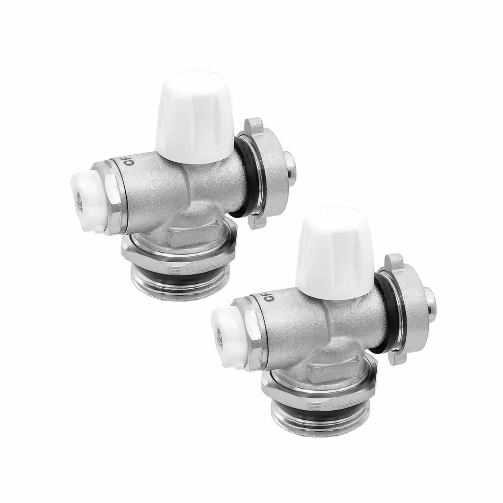 Концевой элемент для коллектора с краном Маевского 1" Vieir VR1147