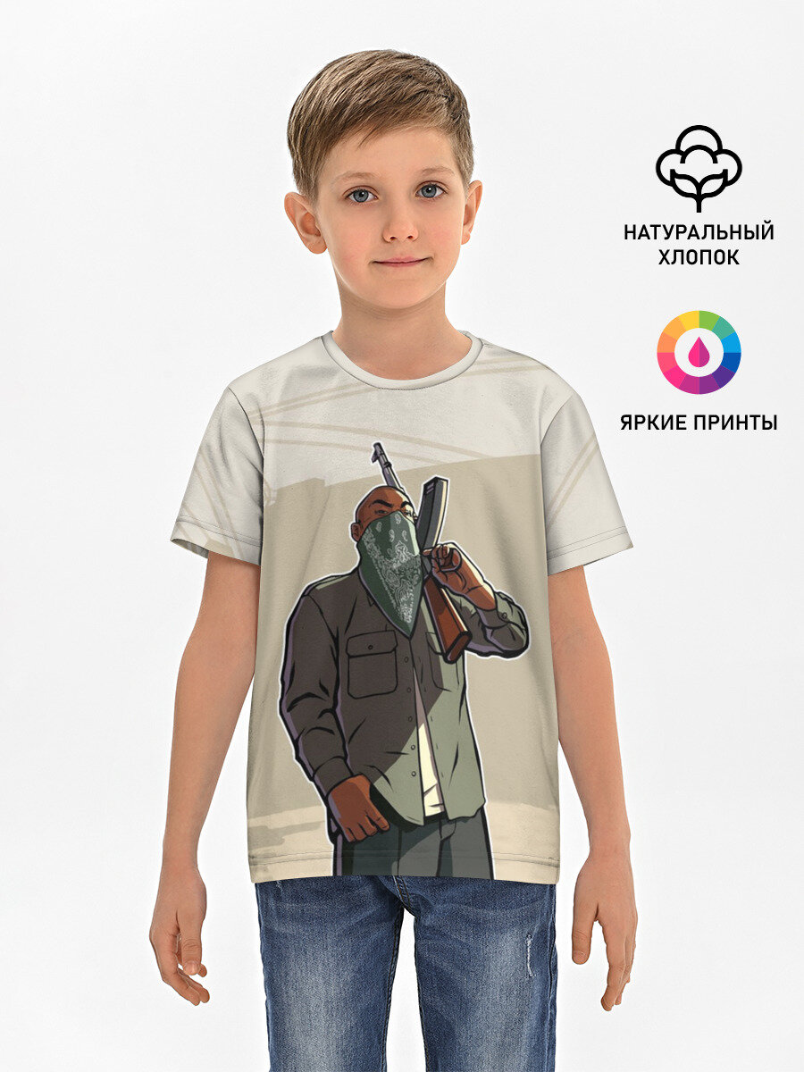 Футболка Lacotton.ru хлопковая детская GTA San Andreas - GSF #1