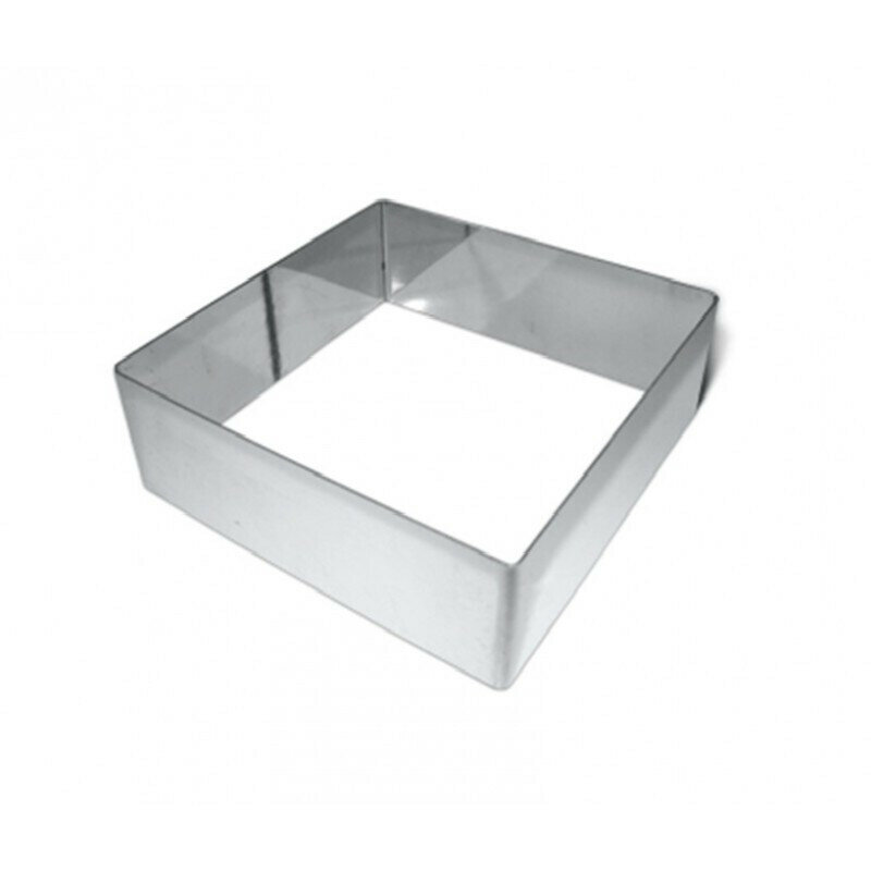 Форма-резак Квадрат 20 см, высота 9,5 см. Сладкий Мишка Sweet bear (Набор из 1 шт.)