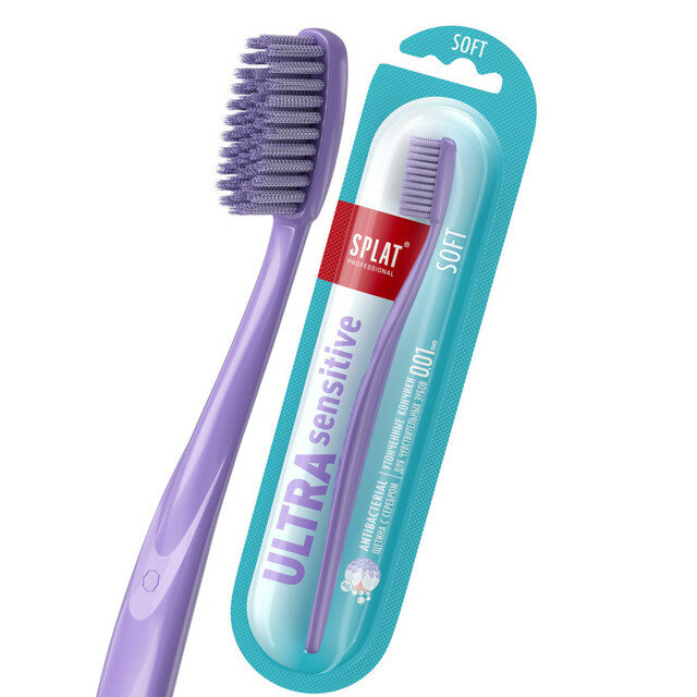 SPLAT Professional ультрачувствительная мягкая зубная щетка для чувствительных зубов