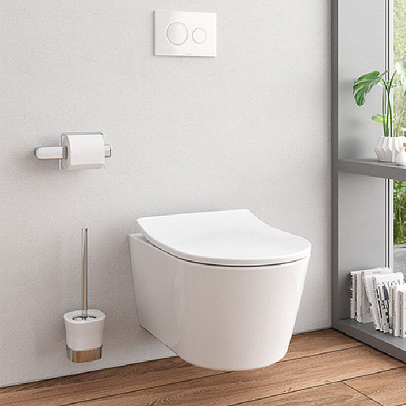 Унитаз подвесной. безободковый TOTO RP CW552, с крышкой микролифт, смыв торнадо, белый