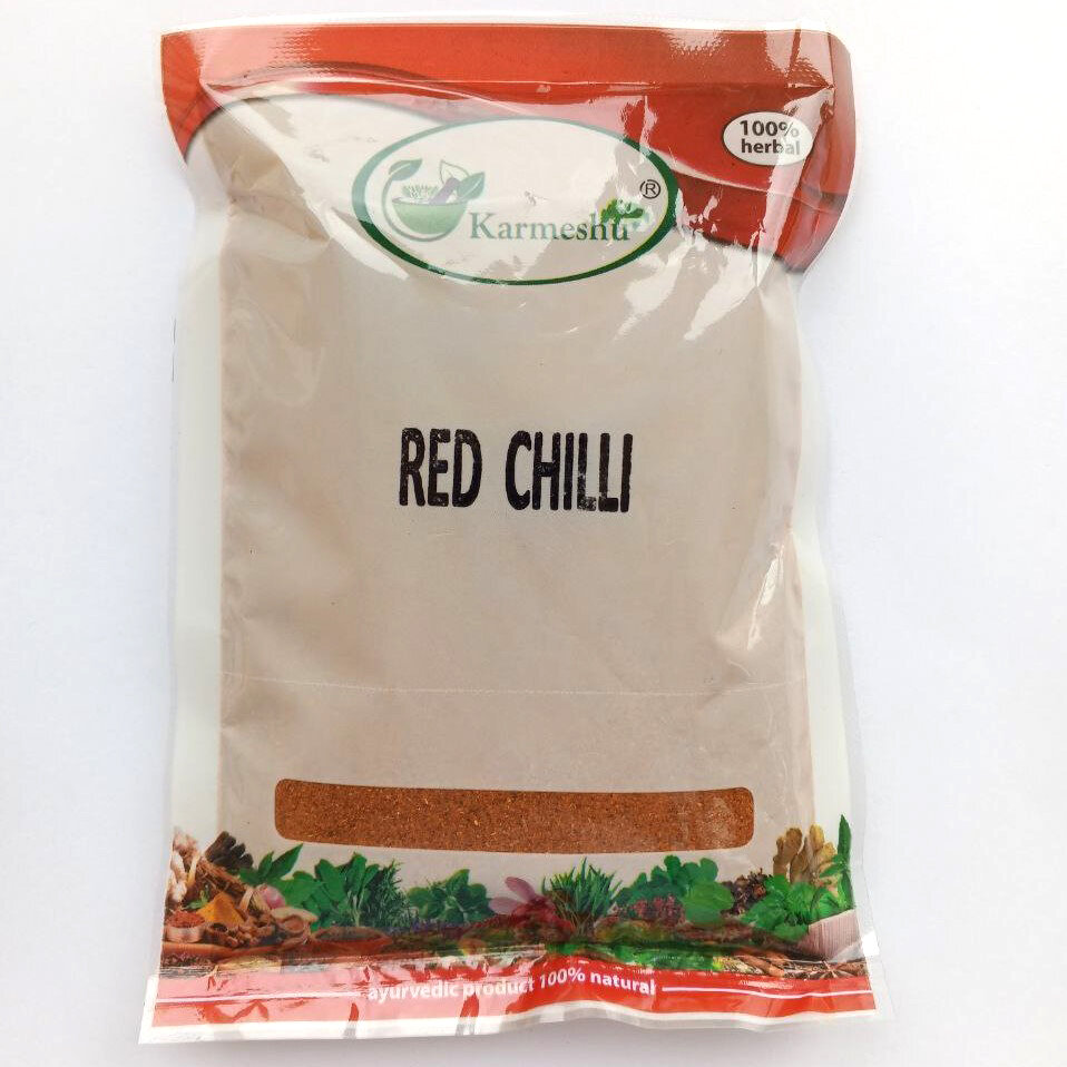 RED CHILLI, Karmeshu (перец красный чили молотый, Кармешу), пакет 100 г.