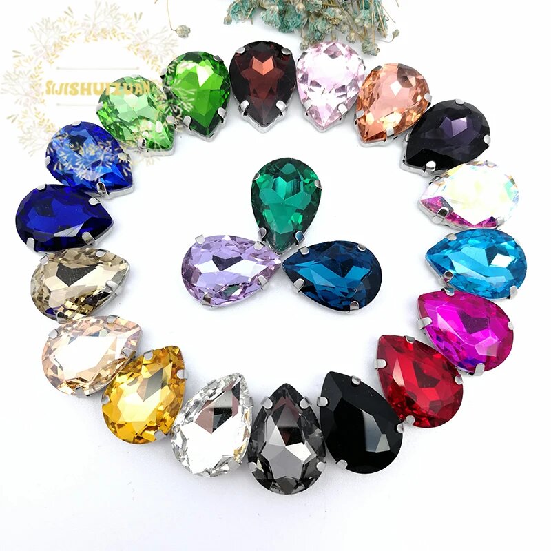 Блестящие кристаллы и стразы, ручная пришивка, стеклянные камни, орнамент, алмазные бусины для платья, поделки своими руками, аксессуары для сверл с когтями
