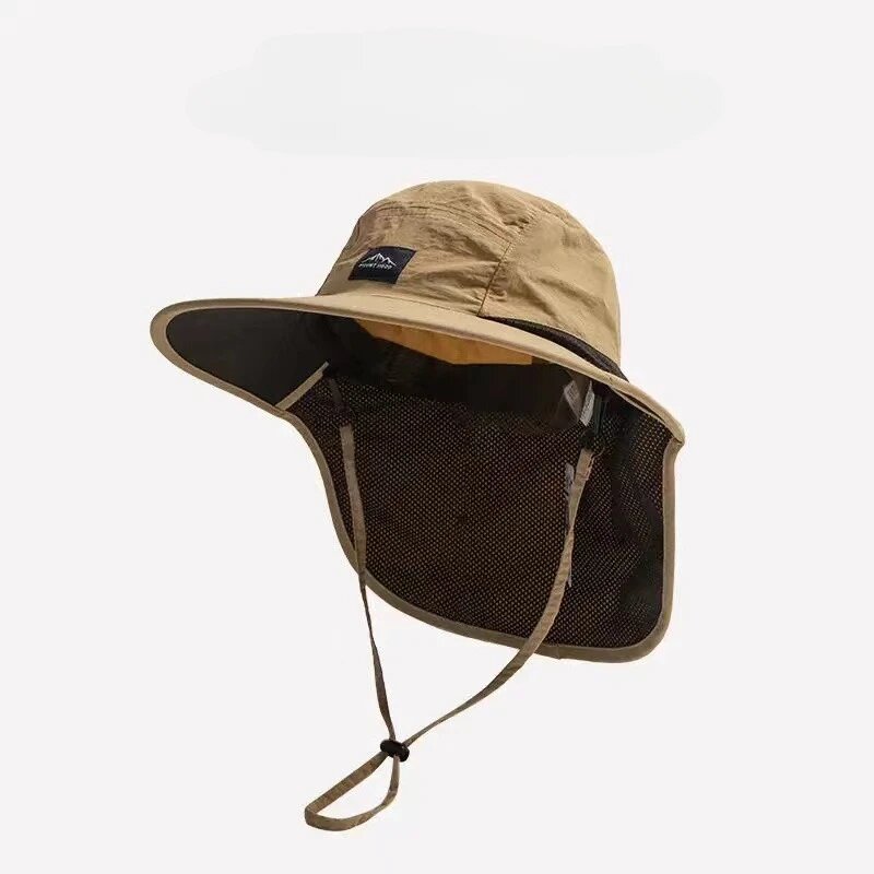 Кепка bucket с защитой шеи, хаки