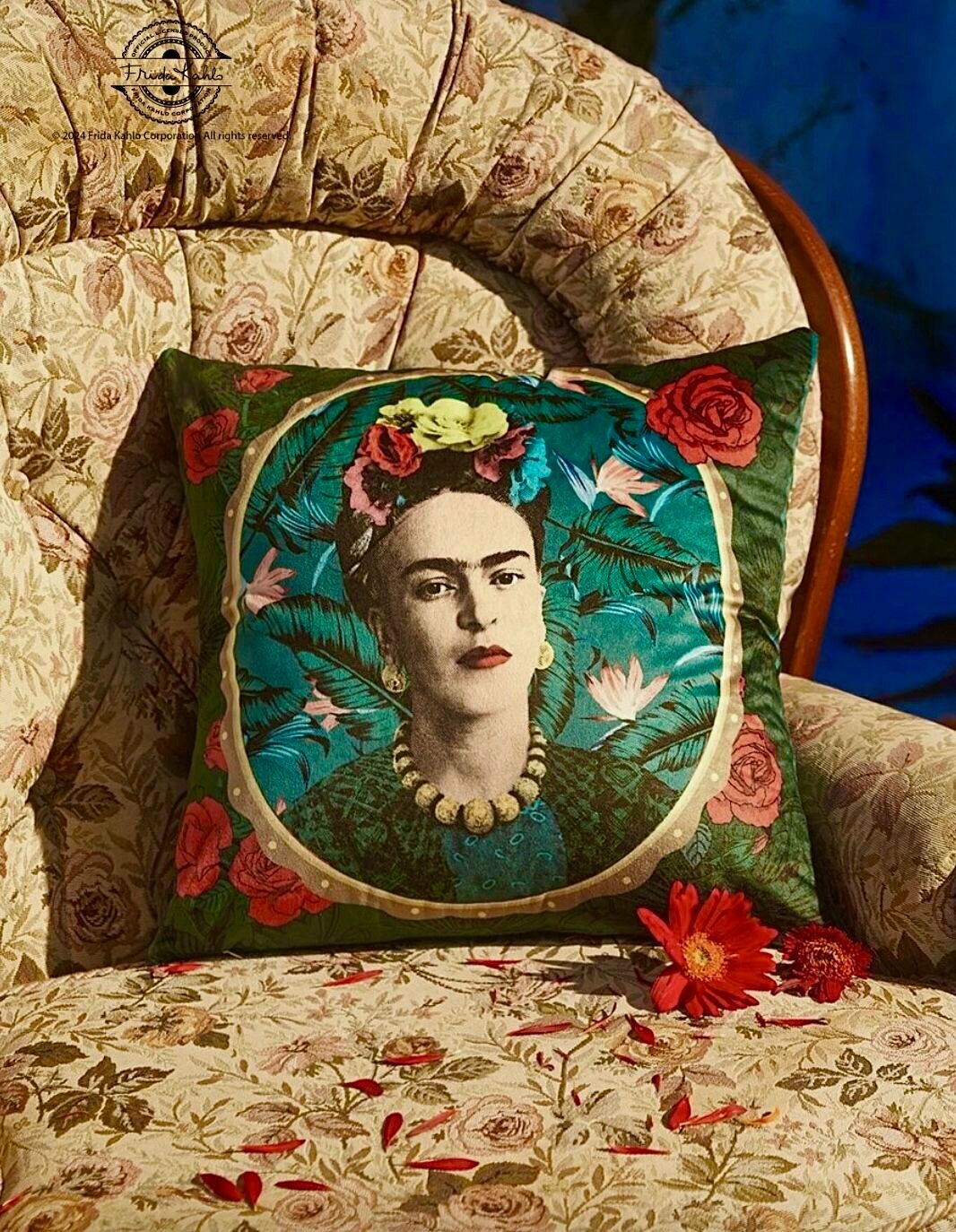 Фрида Кало / Frida Kahlo Декоративный чехол на подушку 45x45 см