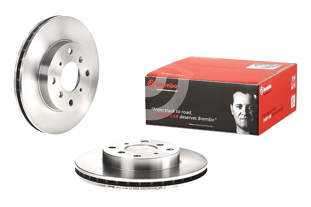 BREMBO 09.6753.10 (09675310 / 0986478415 / 0986AB6083) диск тормозной Honda (Хонда) Accord (Аккорд) vi hatchback