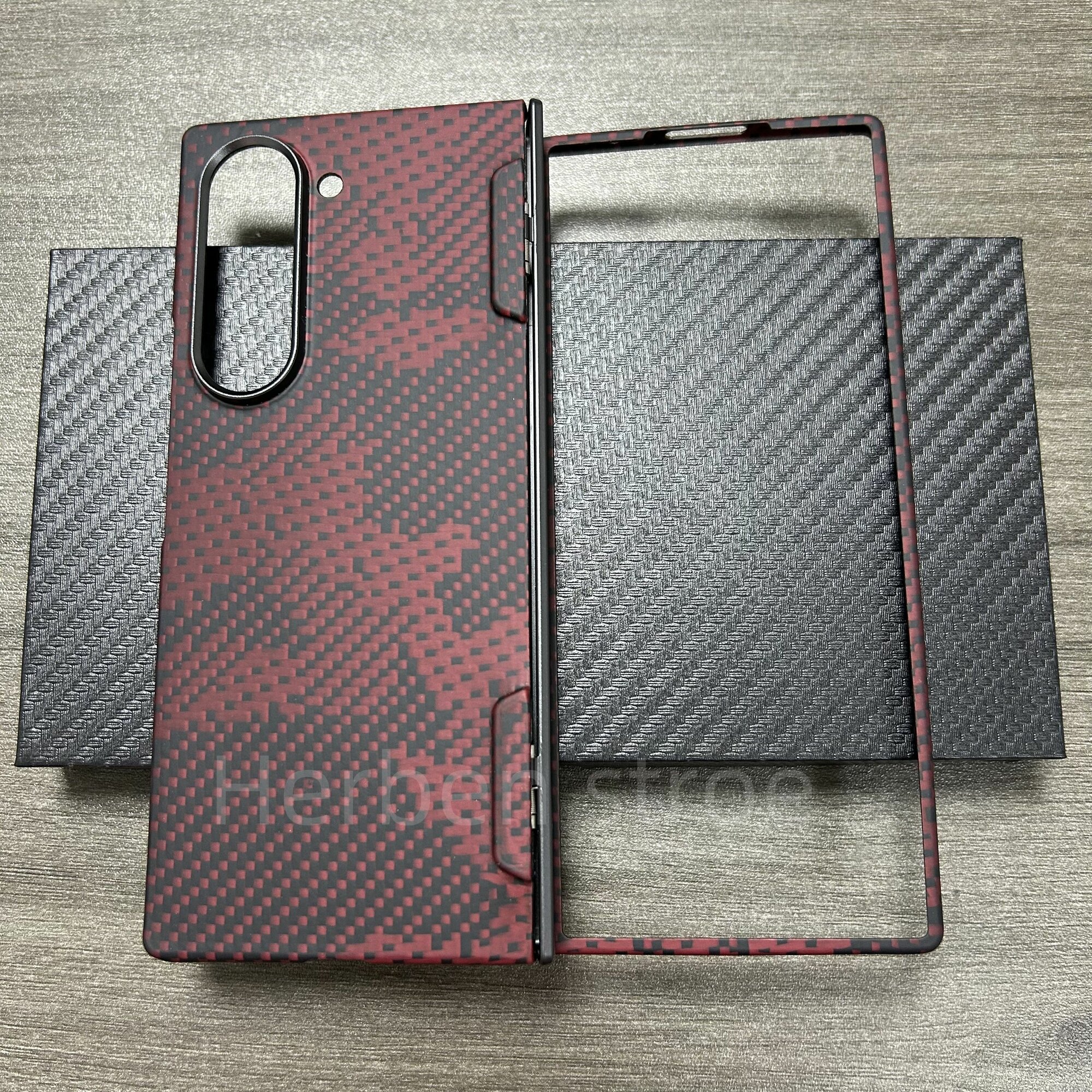 Реальный карбоновый чехол Samsung Galaxy Z Fold6 Kevlar Magsafe phone cover, роскошное углеволокно ультра-легкий ультра-тонкий защитный чехол