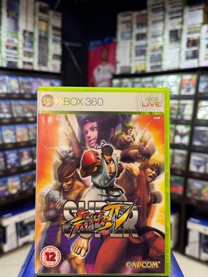 Игра Super Street Fighter IV (Xbox 360) (Box)