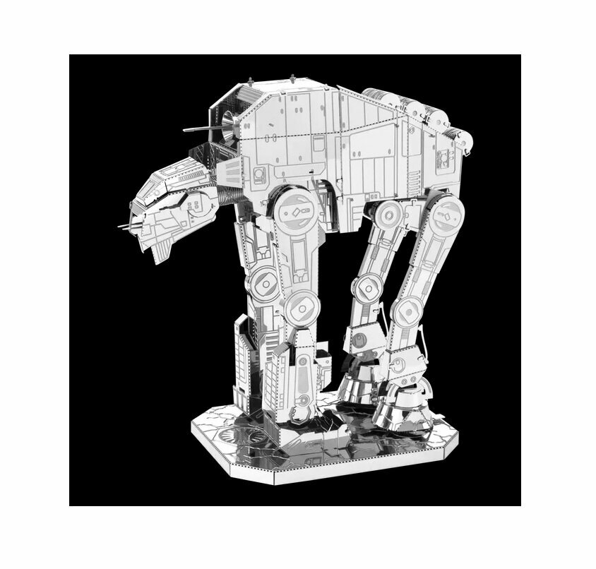Металлический 3д "Шагоход ATM 62" из Звёздных войн, конструктор, моделька из металла