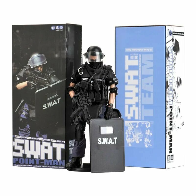 Коллекционная подвижная /фигурка swat американский спецназ солдатик 30cm(коробка)/Подарок парню на, игрушки для мальчика
