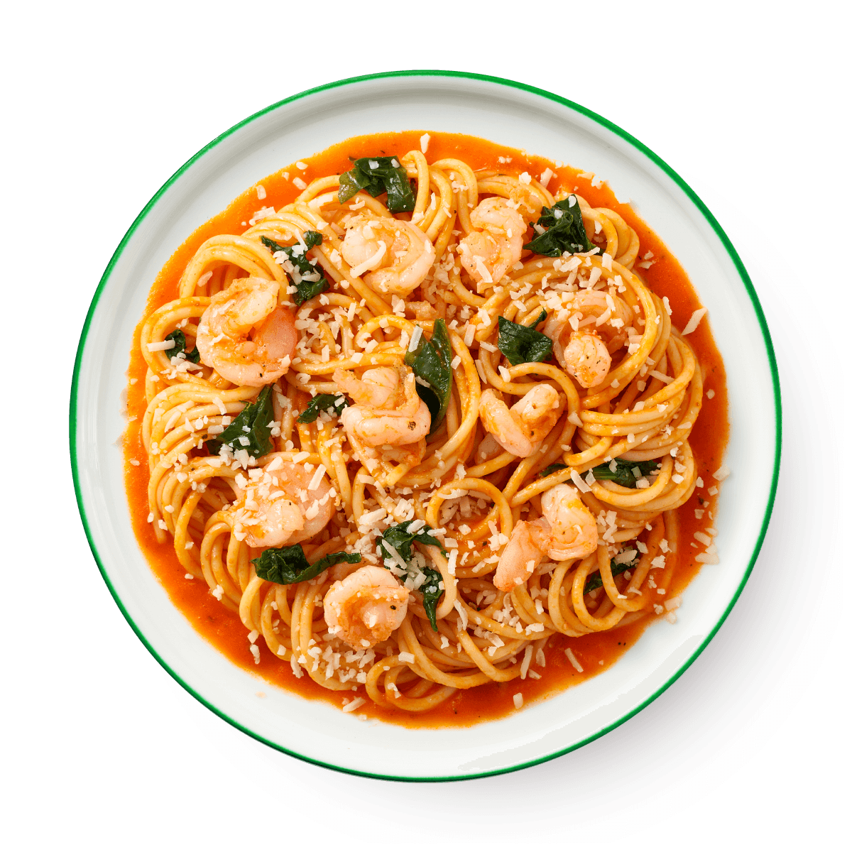 Спагетти Piu Piu "Фрутти ди Маре", с креветками, в соусе биск, 250 г