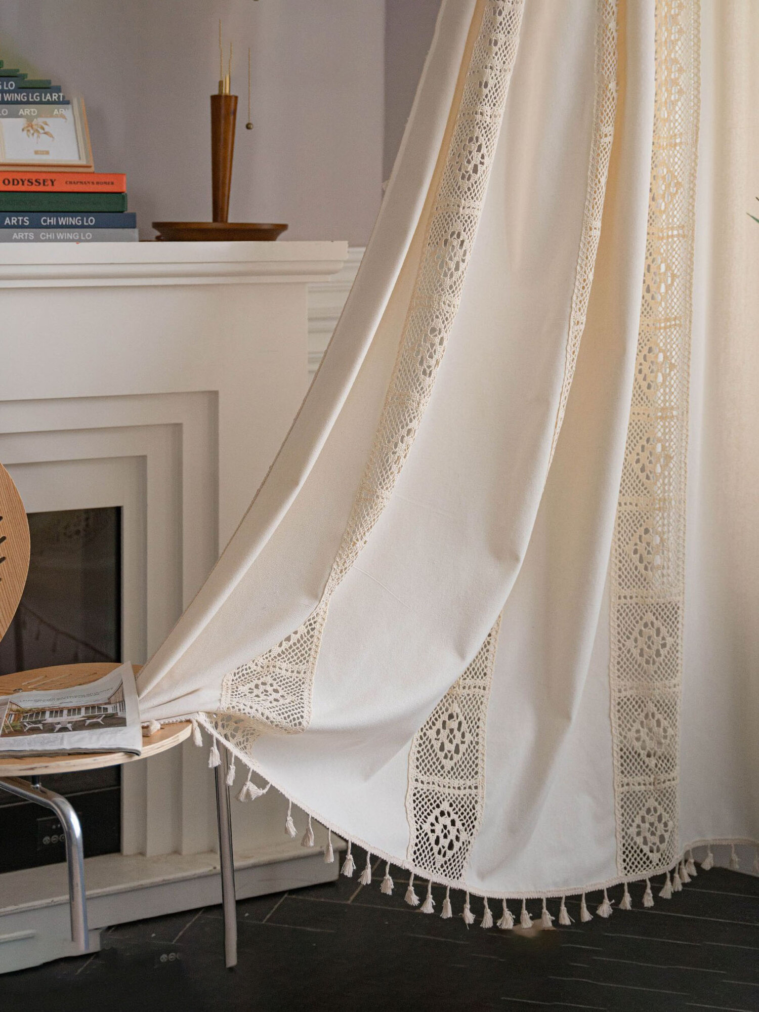 Комплект штор Блэкаут - Штора вязаная для комнаты