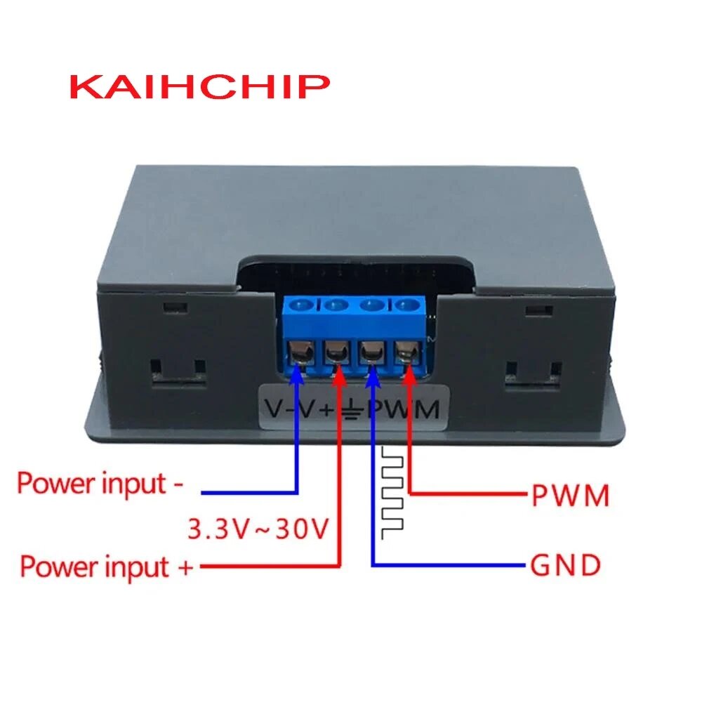 Модуль генератора ШИМ 1 Гц-150 кГц XY-LPWM with shell