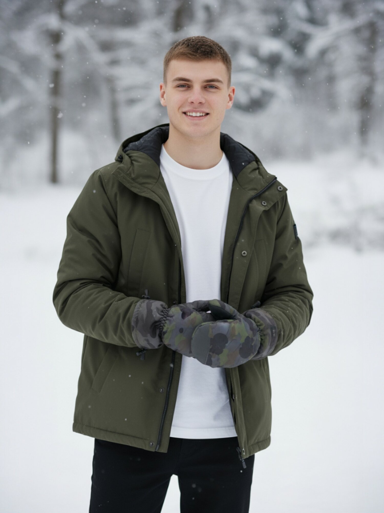 Варежки для мужчин