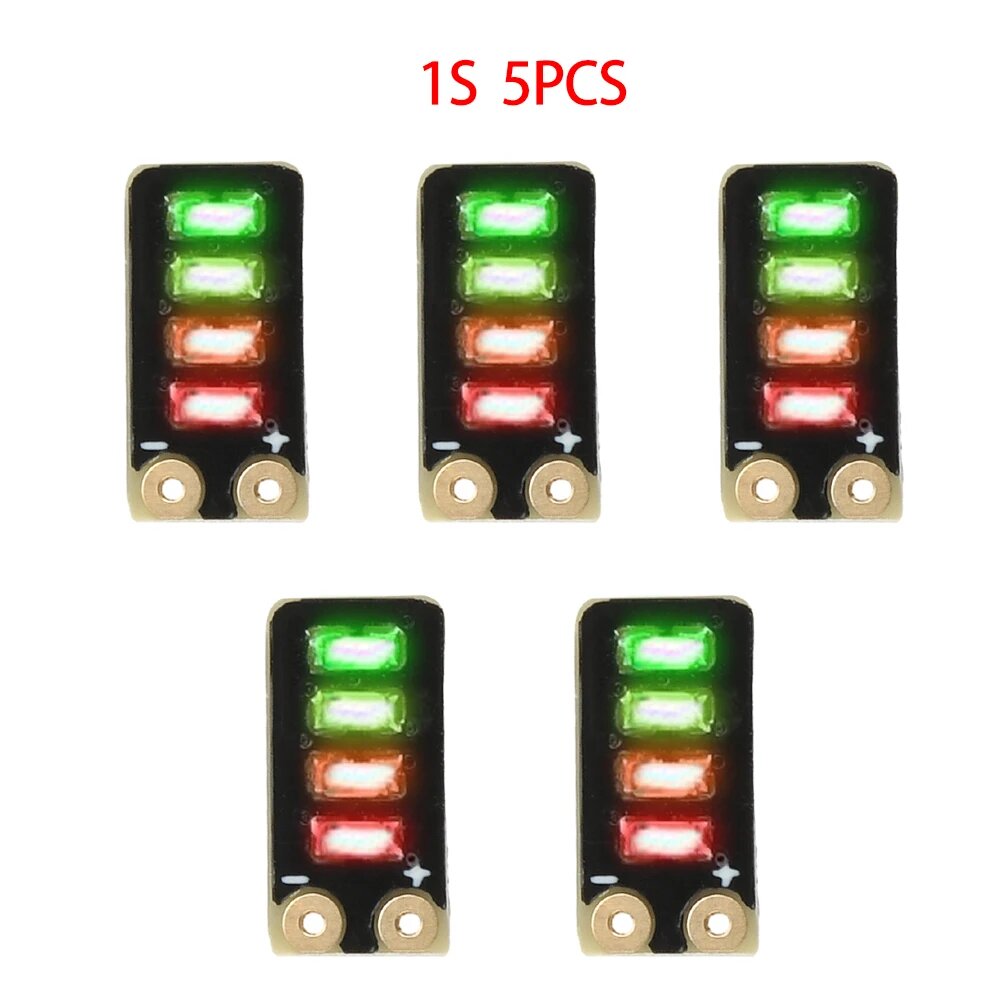 Тестер аккумуляторов 1S 5PCS