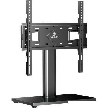 Стойка для телевизора Onkron PT4 (черный), 26-55", напольный, с регулировкой поворота, с регулировкой высоты