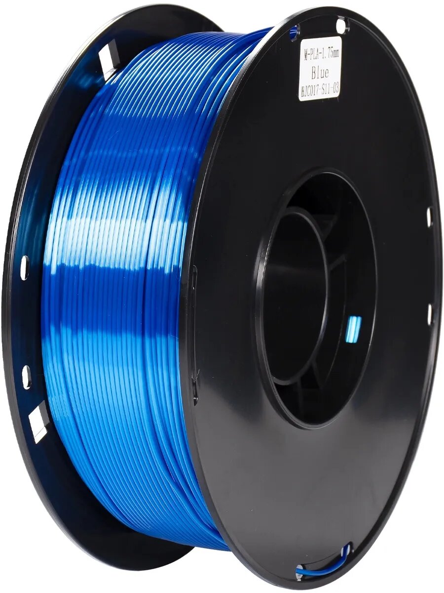 Пластик для принтера CS-3D-PLA-1KG-S-BLUE PLA SILK d1.75мм
