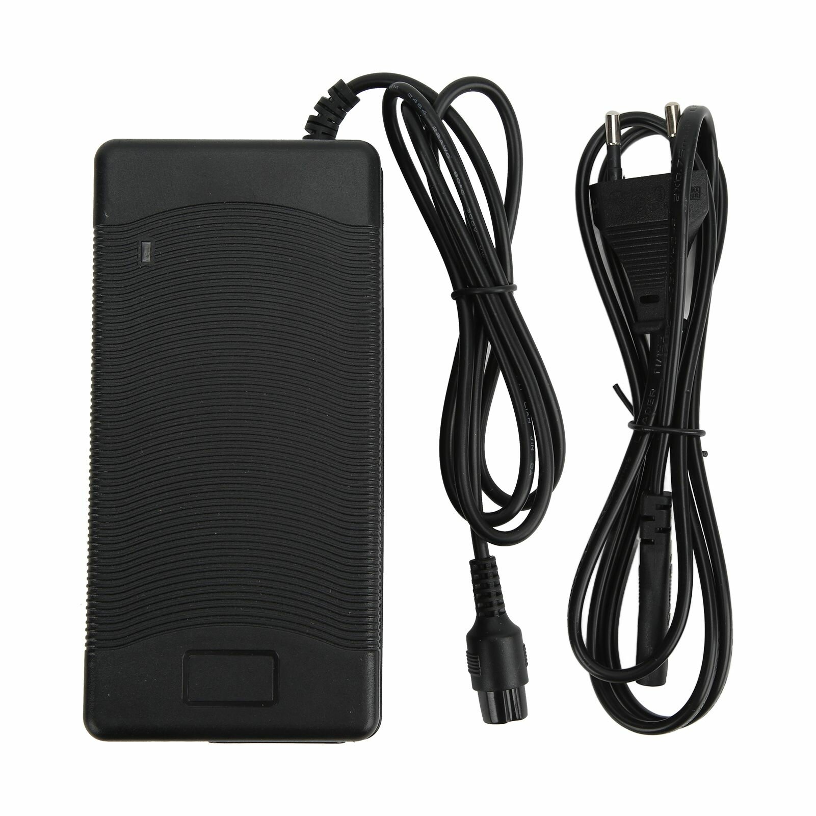 Зарядное устройство для электросамоката 10 дюймов, 54,6 В, 2 А, для KUGOO M4 M4PRO, авиационная головка с 3 отверстиями, вилка европейского стандарта, адаптер для быстрой зарядки электросамоката