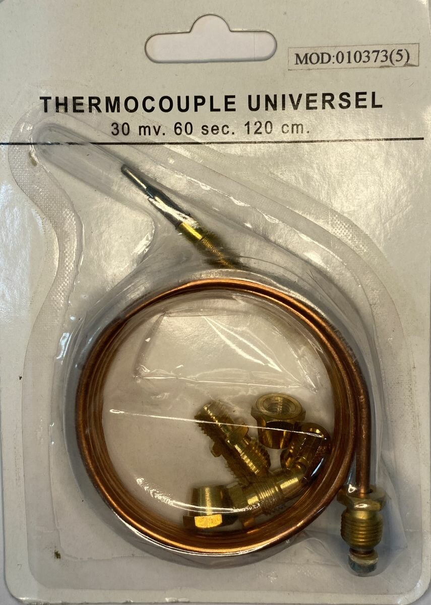 Трубка термопары универсальная с переходником 120 см AEZ 010373(5)