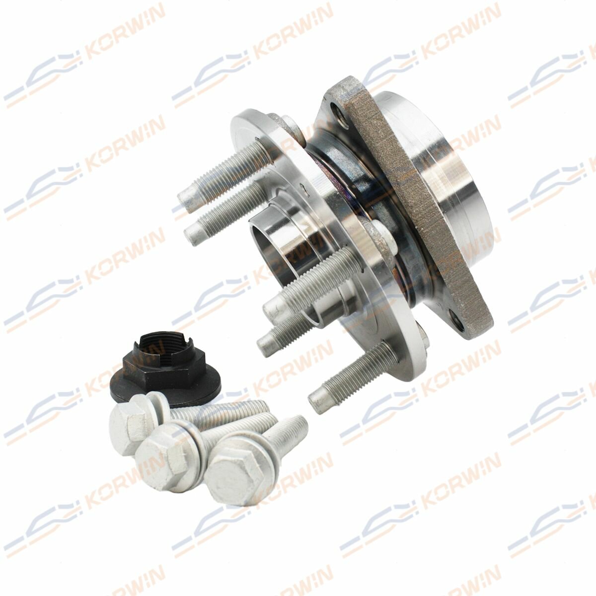 Ступица колеса KORWIN передняя ABS OPEL ASTRA-J 09-