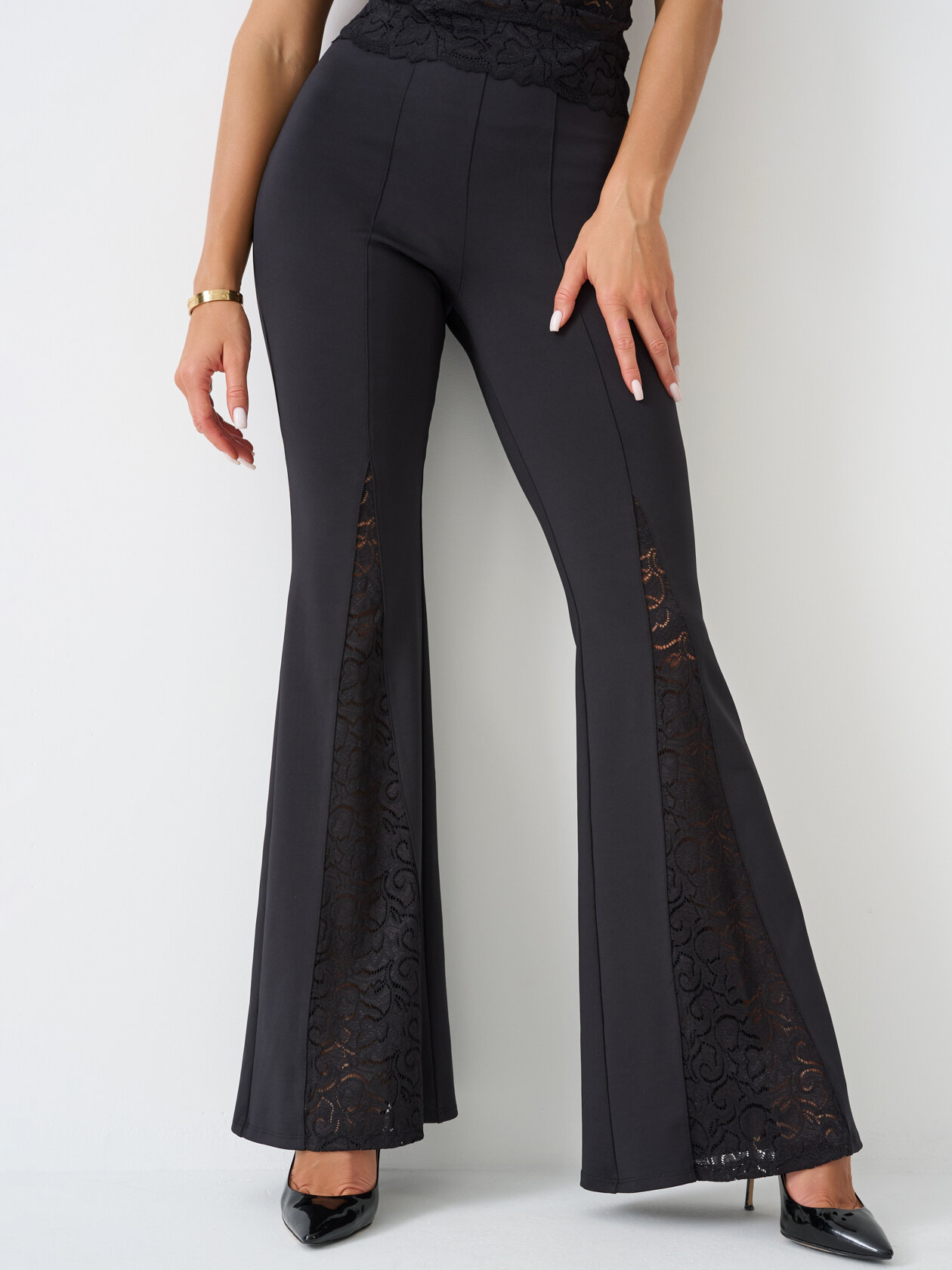 Брюки клеш Брюки