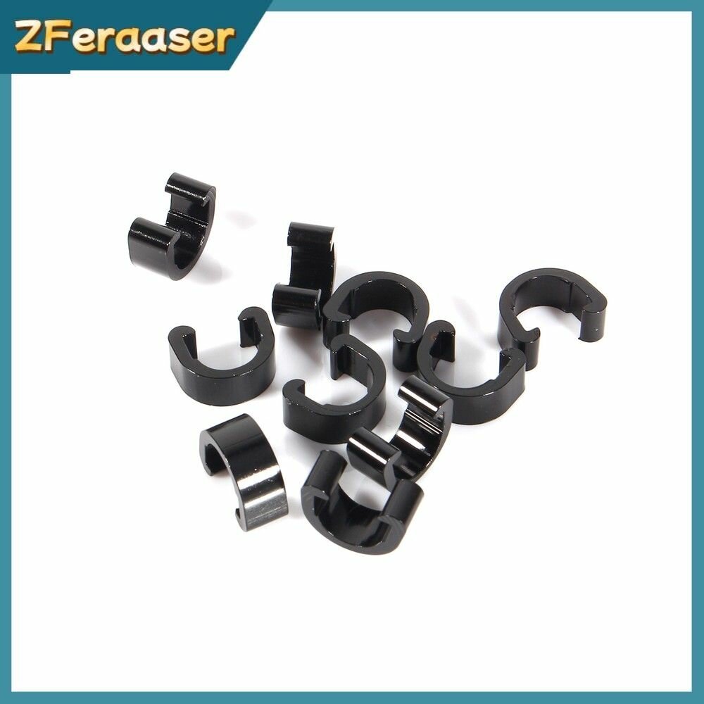 10 шт. тормозных пряжек с зажимом, для MTB
