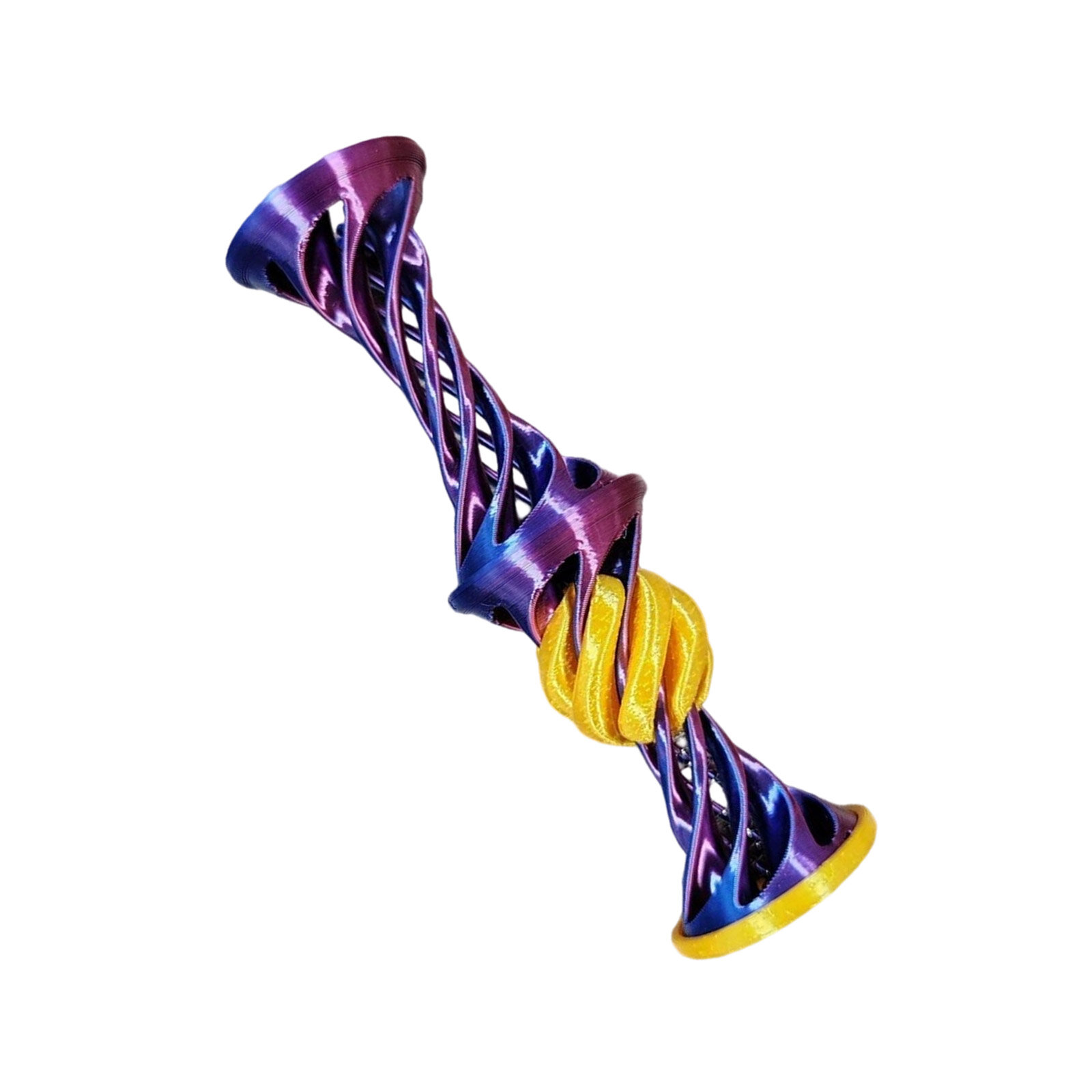 Эластичные спирали выскочили пирамида напряжения игрушек для расслабления и концентрации