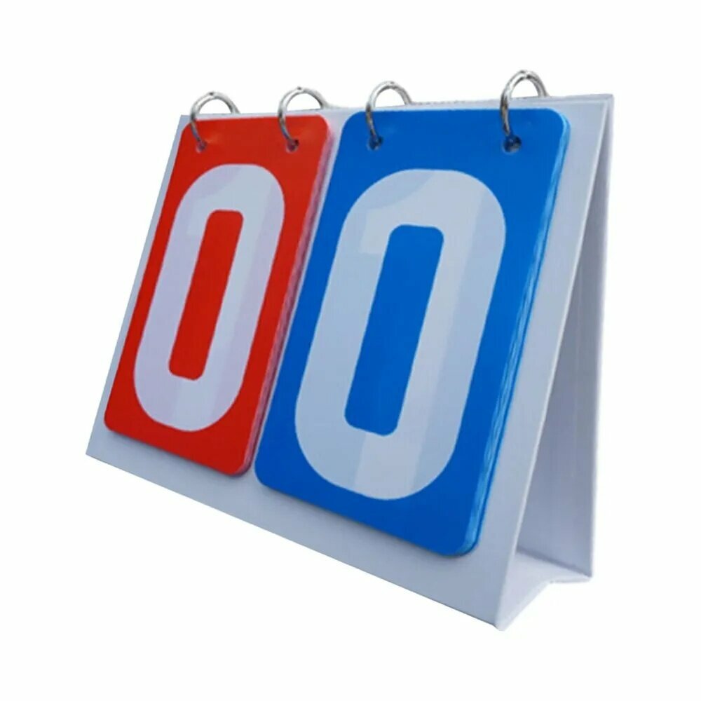 Двухзначная перекидная табло для спортивных соревнований, настольный счетчик для баскетбола, футбола, волейбола, тенниса, легкий и портативный