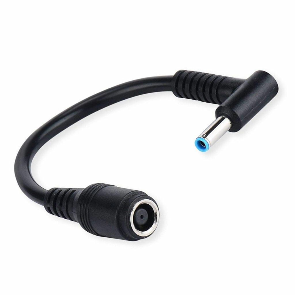 Шнур питания, адаптер для зарядки, кабель-переходник ноутбука с разъемами 7,4x5,0 мм (мама) на 4,5x3,0 (папа)