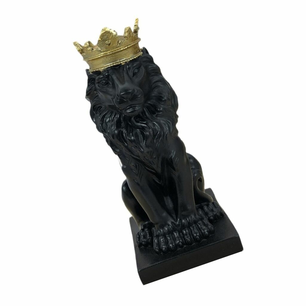 Фигурка льва с короной