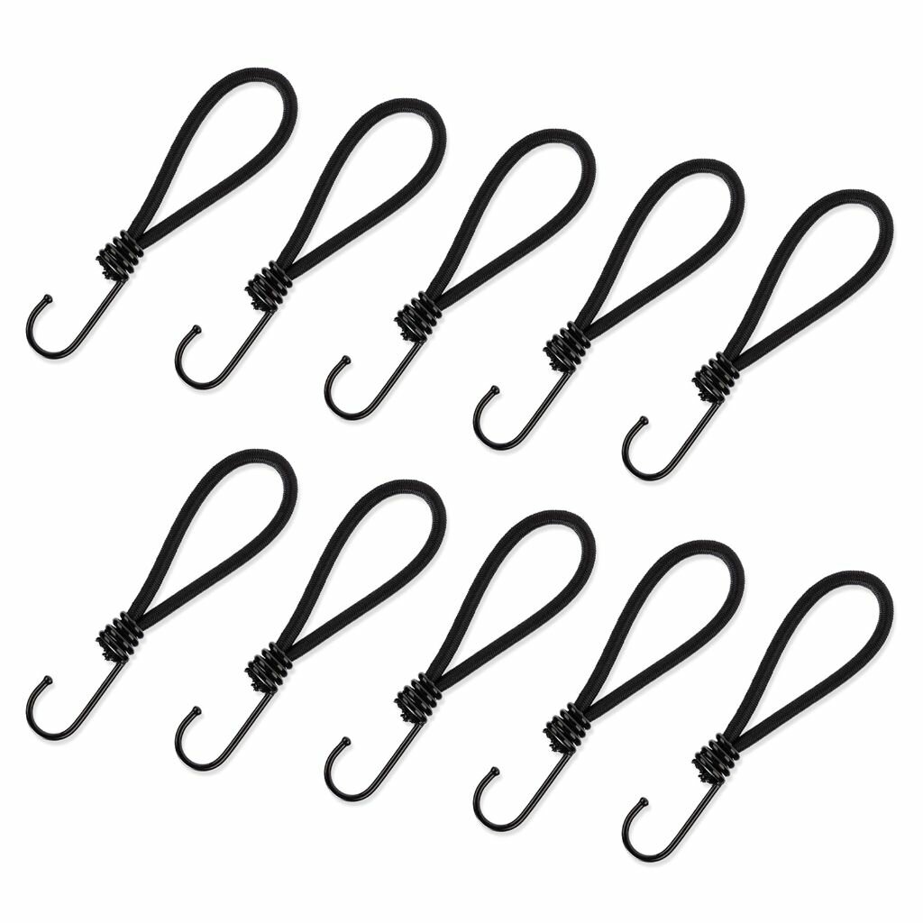 10 шт. крепления для палатки, шнур, карабин, крючок, эластичная веревка, сменные спирали, железные шнурки