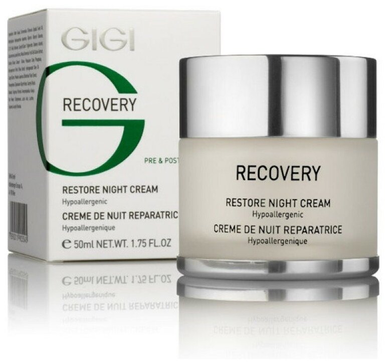 GIGI Recovery Restore Night Cream Крем ночной восстанавливающий, 50 мл