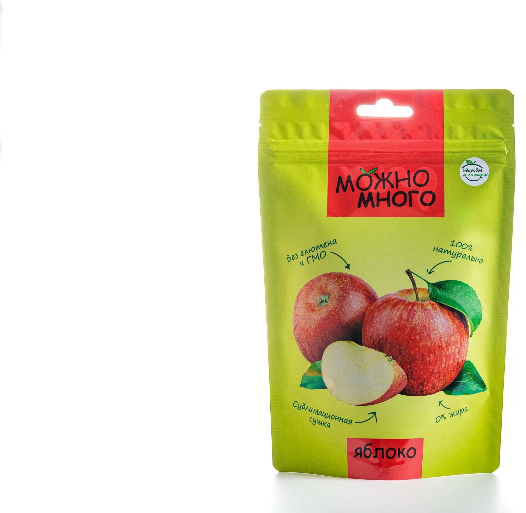 Яблоко сублимированное 20г, Можно Много. Без сахара