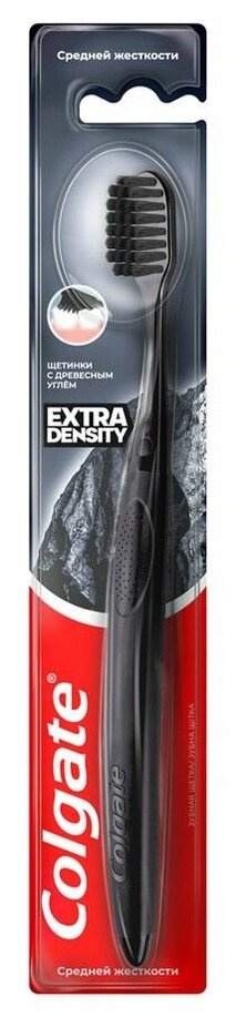 Colgate Зубная щетка "Extra Density", средней жесткости