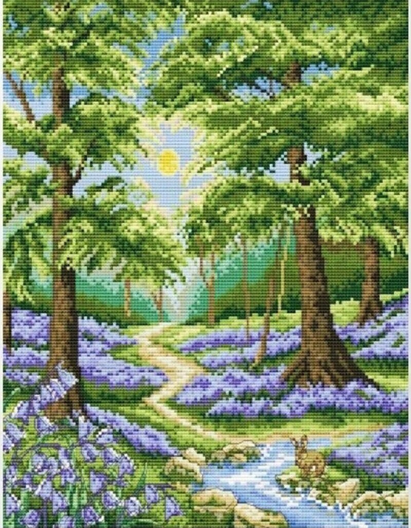 Набор для творчества, набор для вышивания крестиком (размер 50 см *40 см)