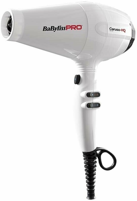 Фен профессиональный BaByliss Pro Caruso-HQ White BAB6970WIE
