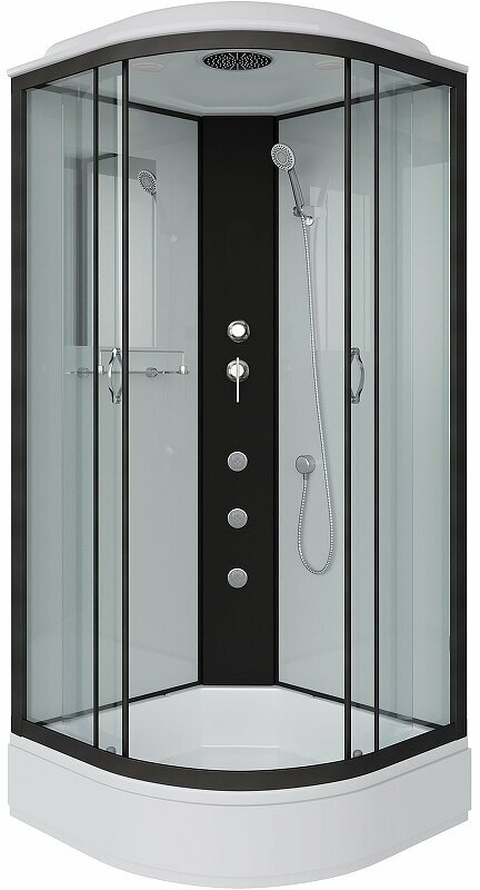 Душевая кабина Niagara Classic 100х100 NG-6702-14G с гидромассажем