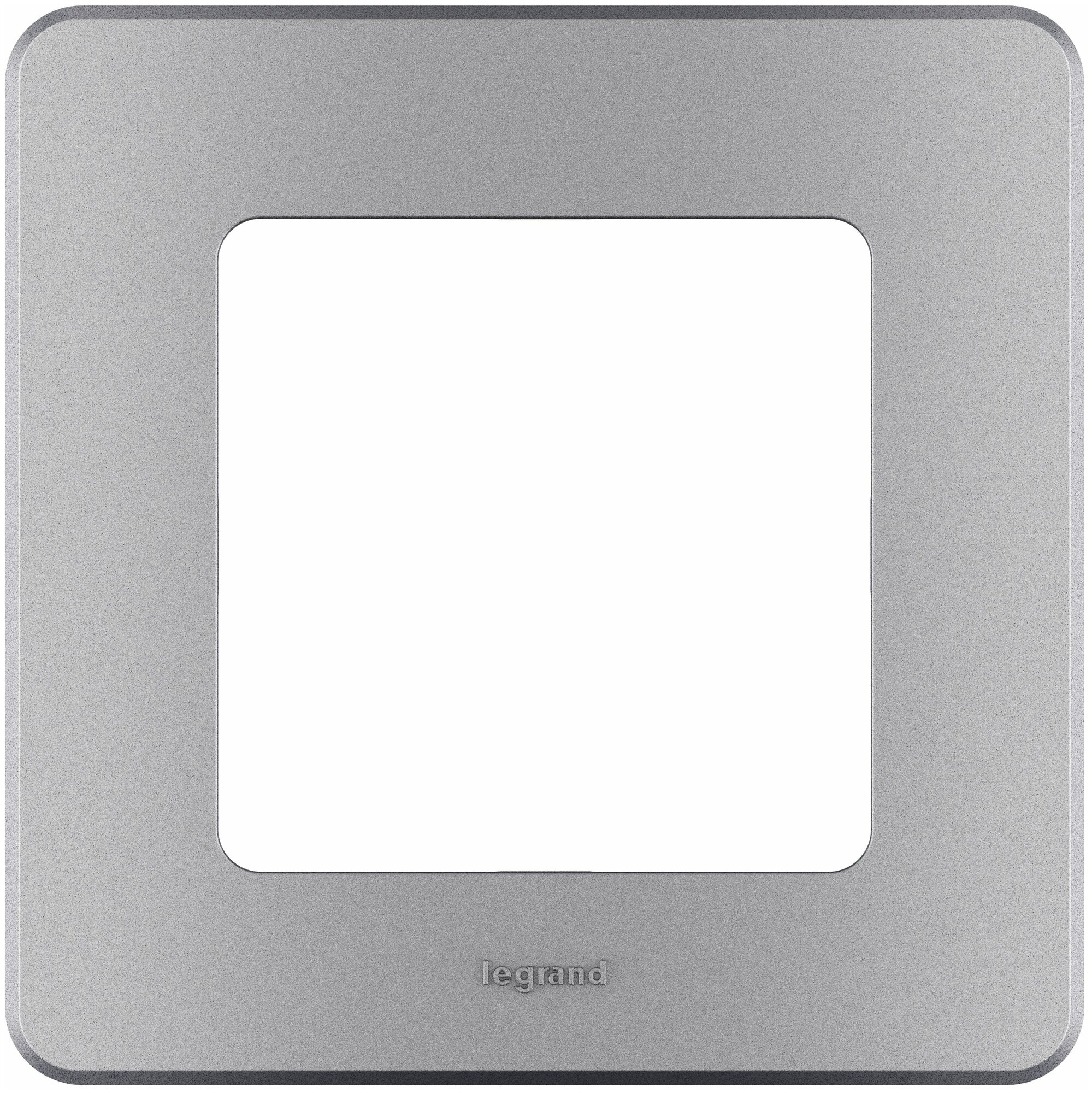 Legrand (Легранд) Рамка 1 пост алюминий, Inspiria 673932