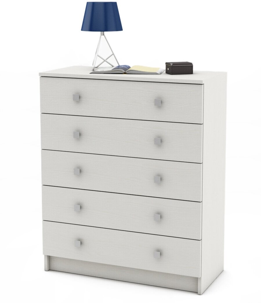 Комод для одежды с ящиками Бостон (Лондон) 7, 80х38х96.6 см, 5 выдвижных ящико