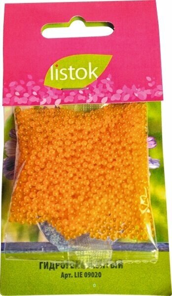 Гидрогель LISTOK желтый 20гр.