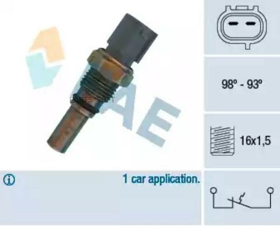 FAE 36550 Датчик включения вентилятора