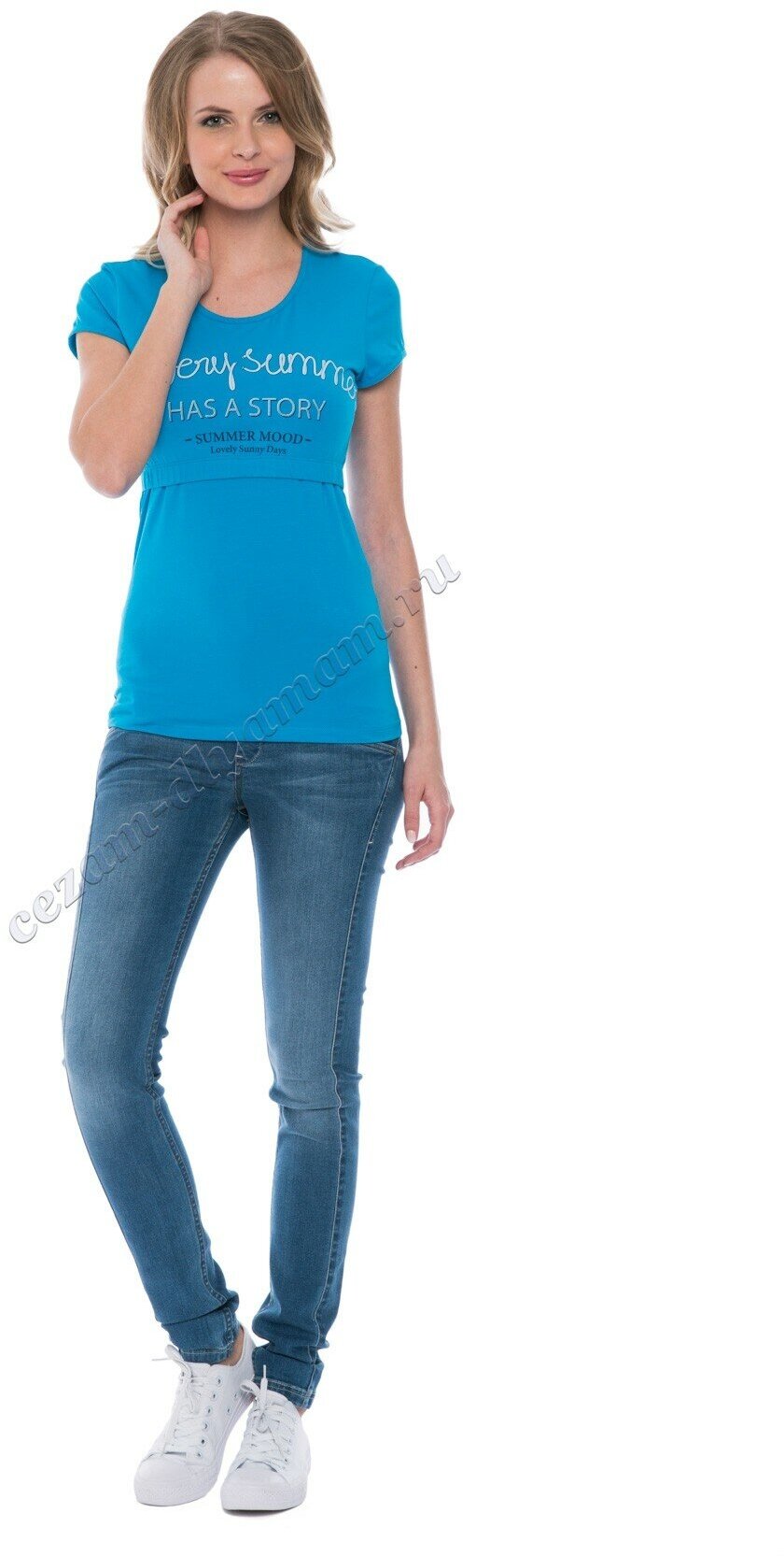 Футболка для кормящих мам