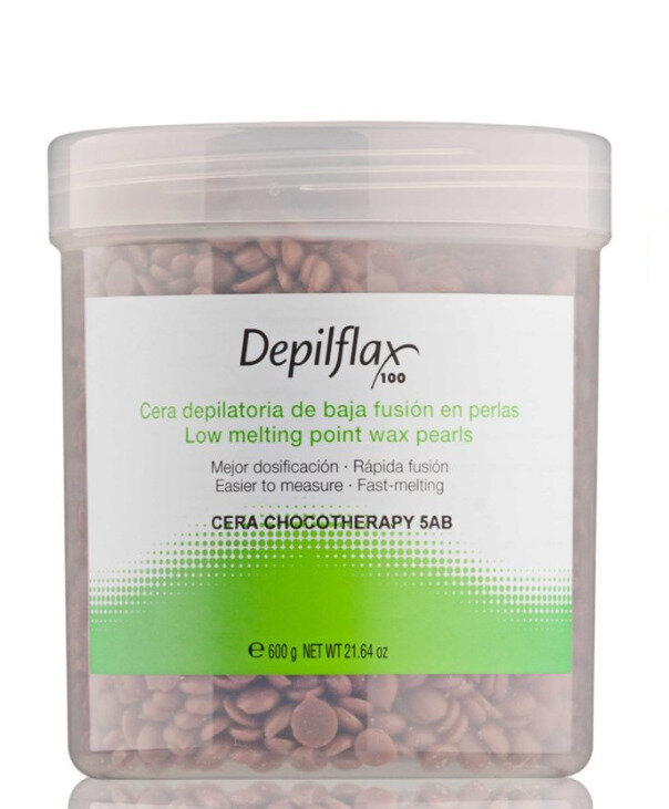 Depilflax Воск горячий для депиляции в гранулах Шоколадный, 600 гр.